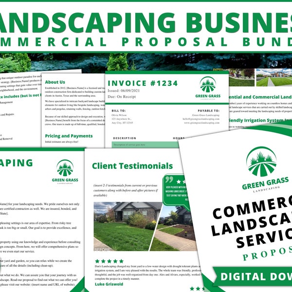 Landscaping Proposal - Etsy