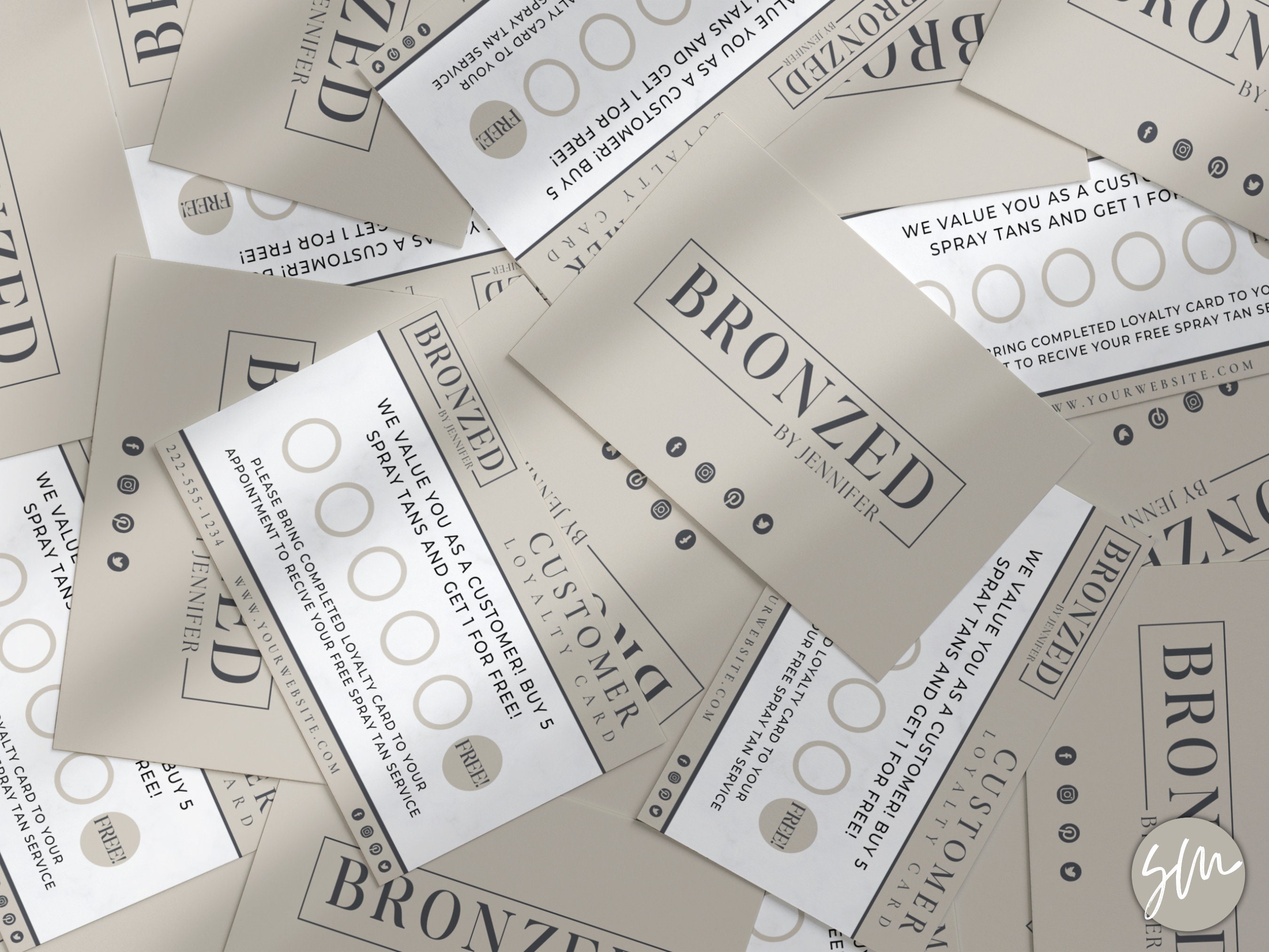 Spray Tan Customer Loyalty Card Template, Spray Tan Forms ,loyalty Card ...