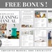 Cleaning Business Employee Handbook Template, Editable Canva Manual ...