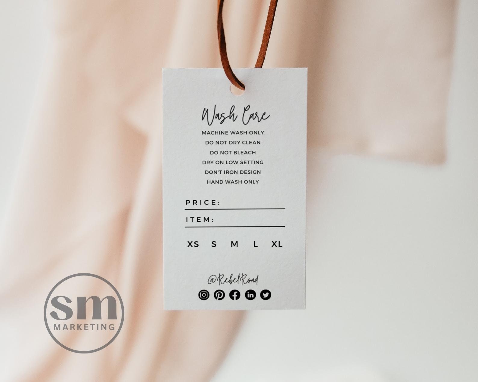 Hang Tag Template, Tag Template, Hang Tag Design, Hang Tag Custom ...