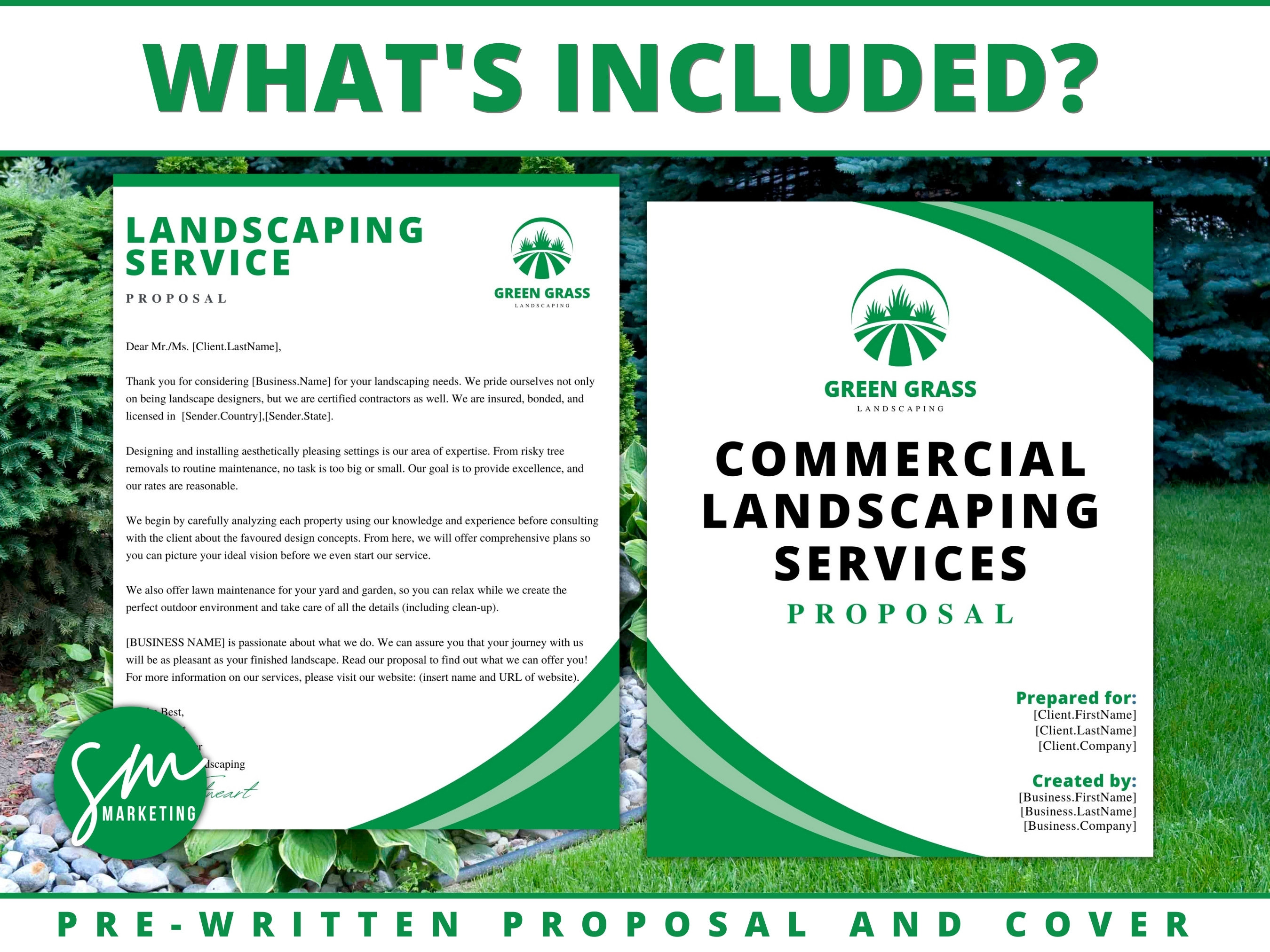 Landscaping Proposal Template, Business Proposal, Landscaping Proposal ...