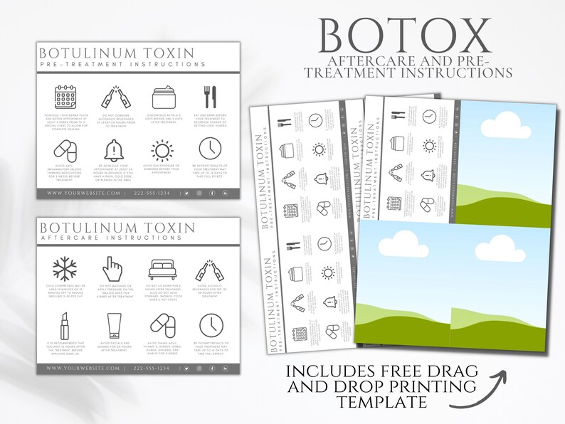 Botox Form Bundle, Nurse Injector Templat, Policy, Photo Video Release ...
