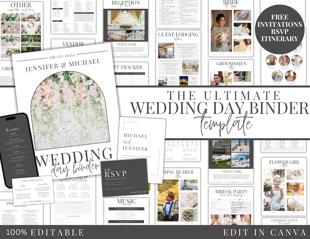 The Ultimate Wedding Binder | Wedding Planner | Wedding Organizer ...