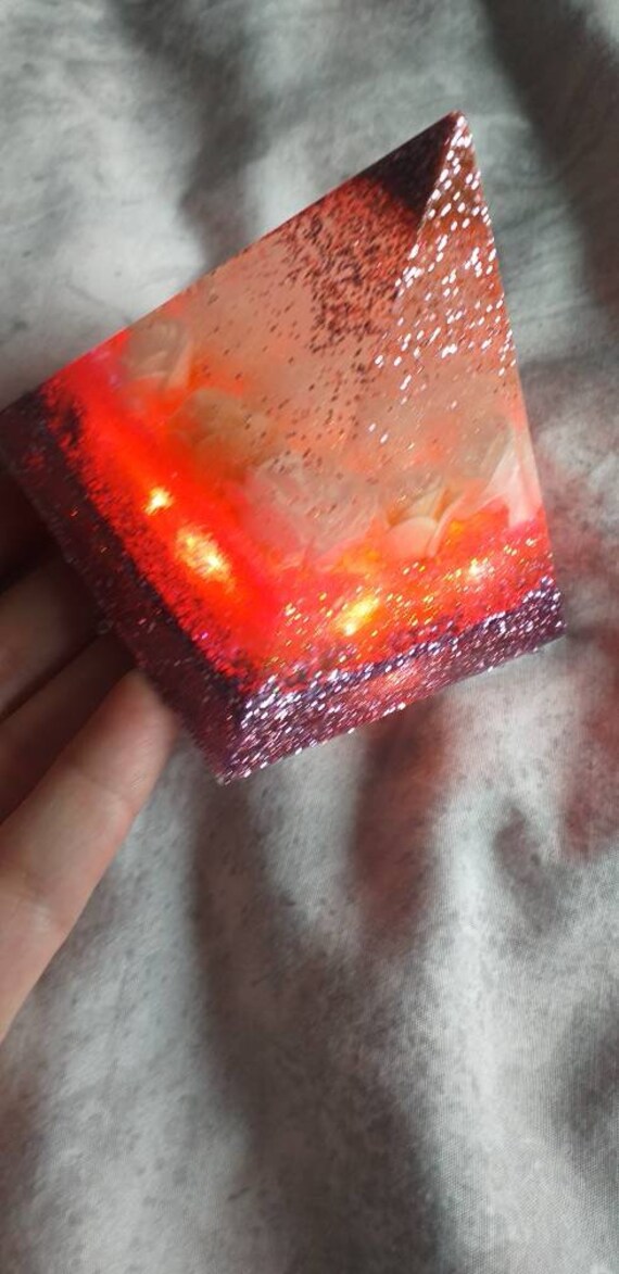 Small light up pyramid | Etsy