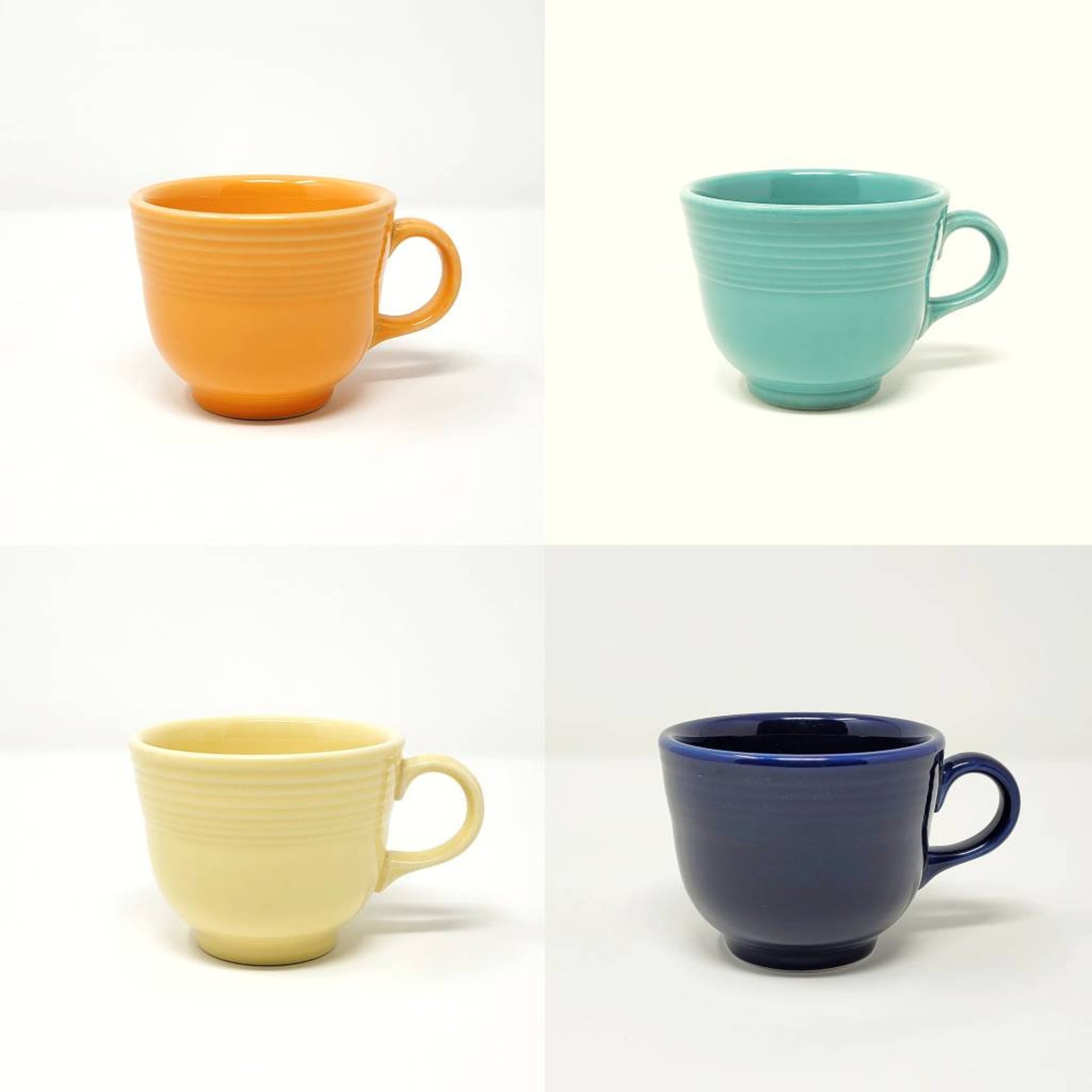 Fiestaware Cups, Tea Cups, Coffee Cups, Mugs | RARE | Vintage ...