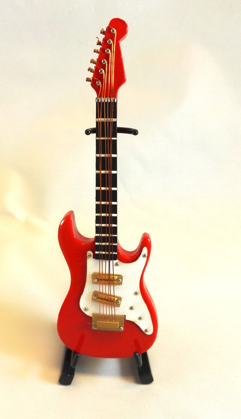 Miniature Wood Guitar 4.5 Perfect Music Gift | Etsy