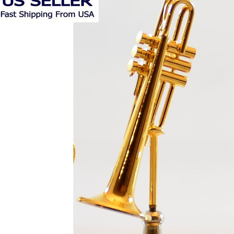 Miniature Trumpet - Etsy