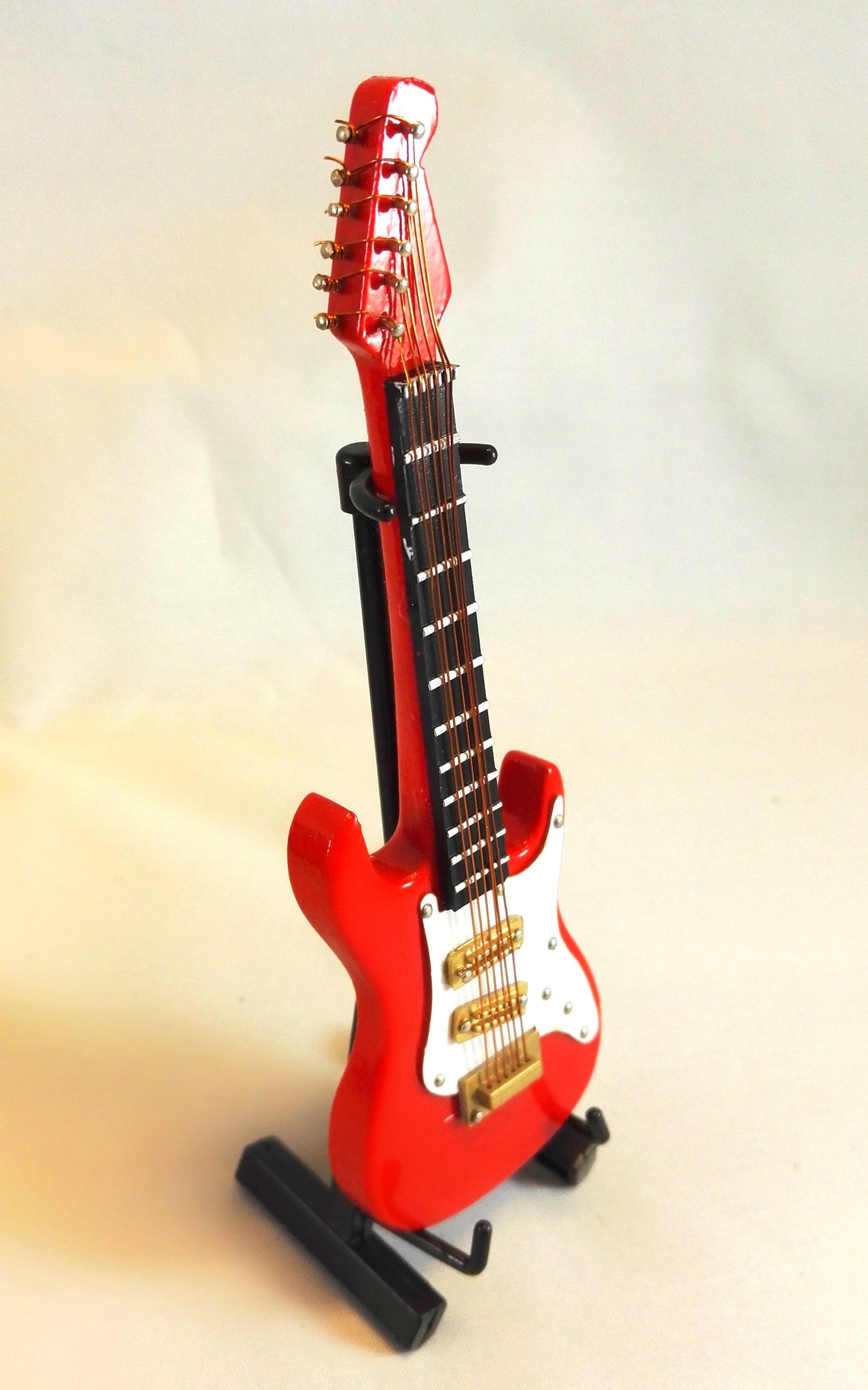 Miniature Wood Guitar 4.5 Perfect Music Gift | Etsy