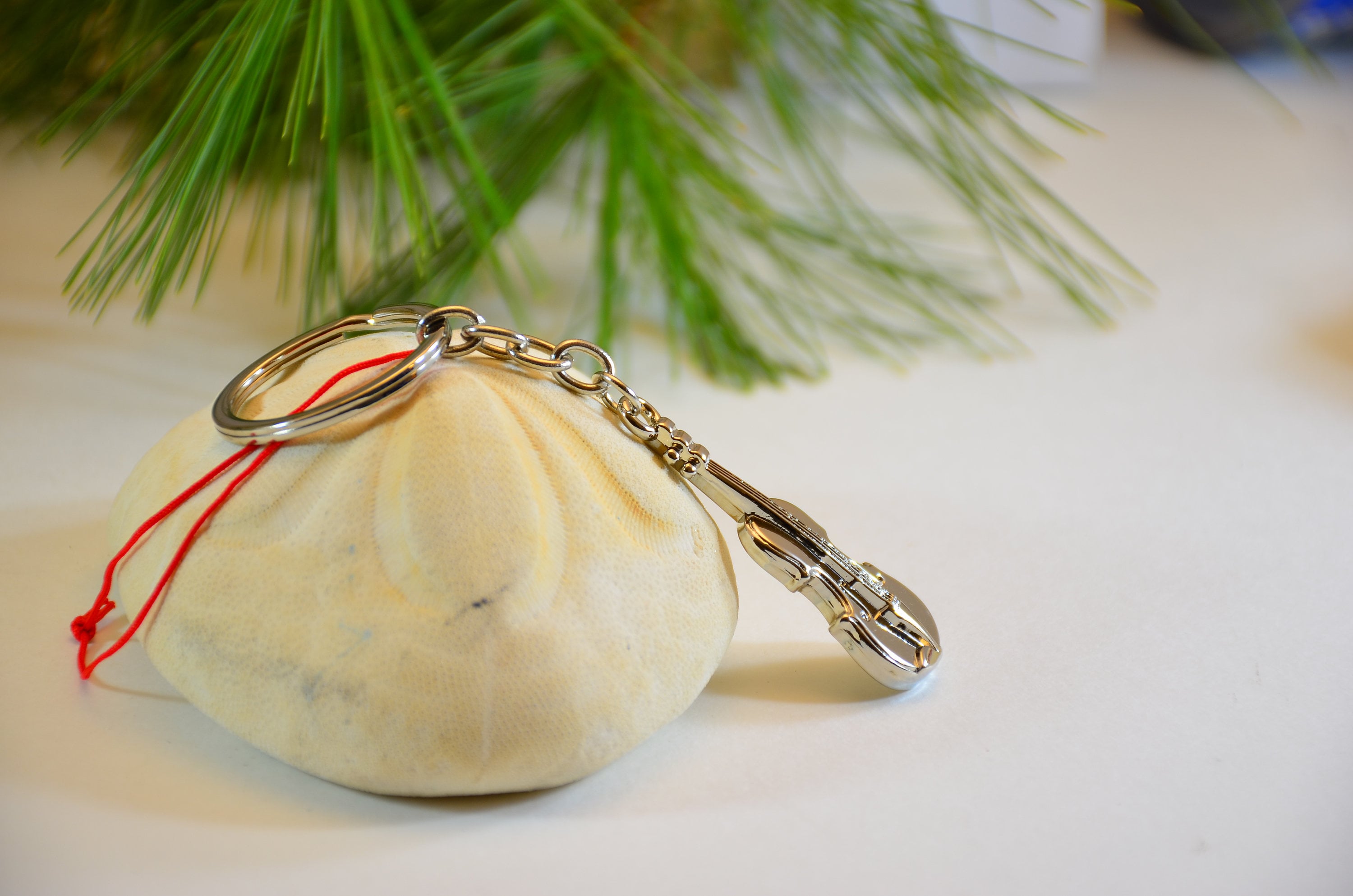 Silver Violin or Viola Keychain Perfect Music Gift | Etsy