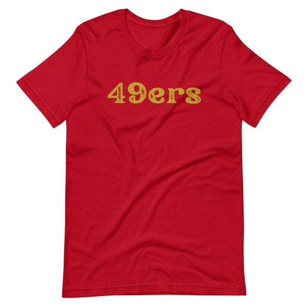 49ers T Shirt - Etsy