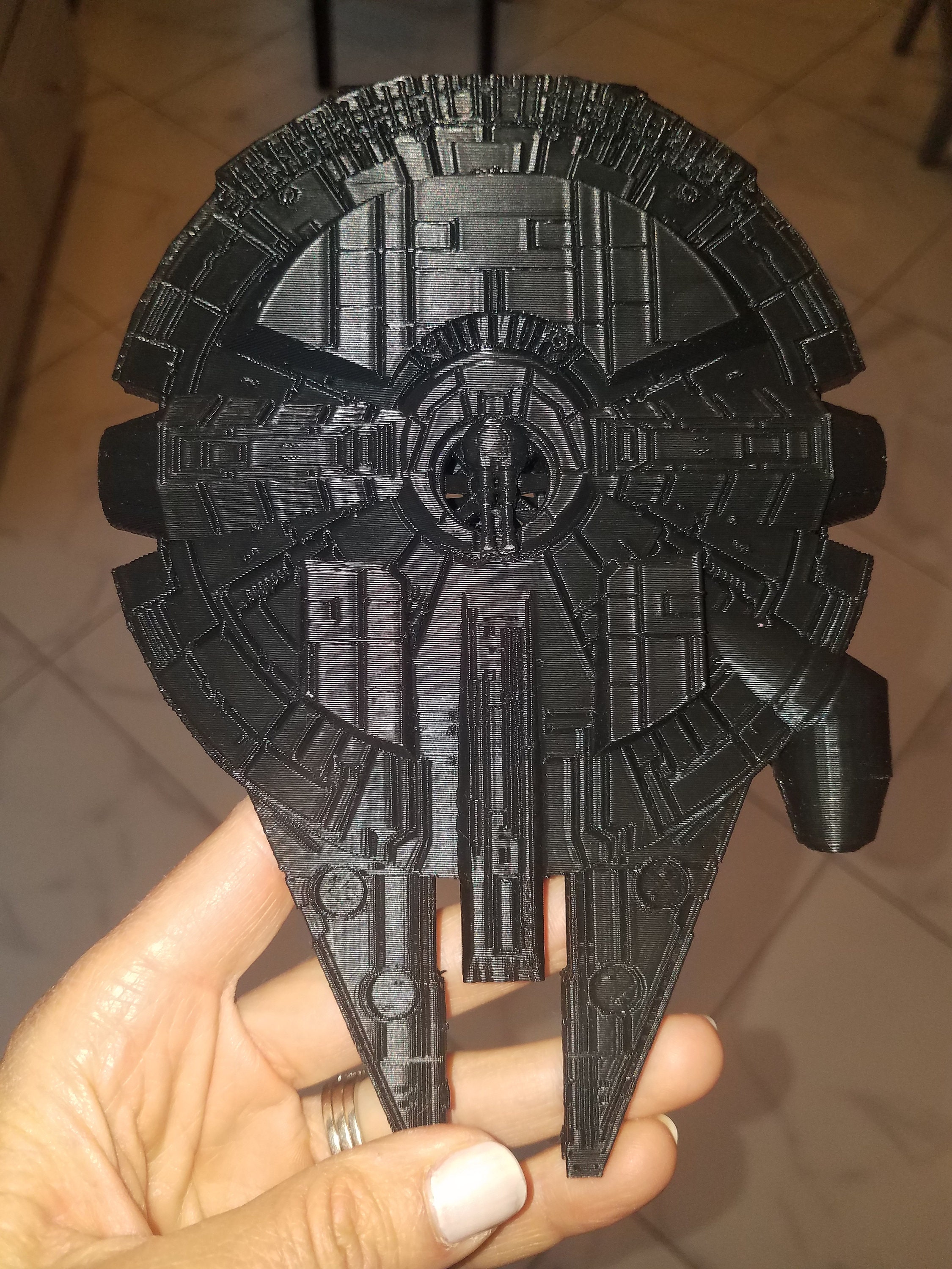 3D Printed Millennium Falcon - Etsy