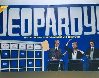 Jeopardy Board Game | Etsy