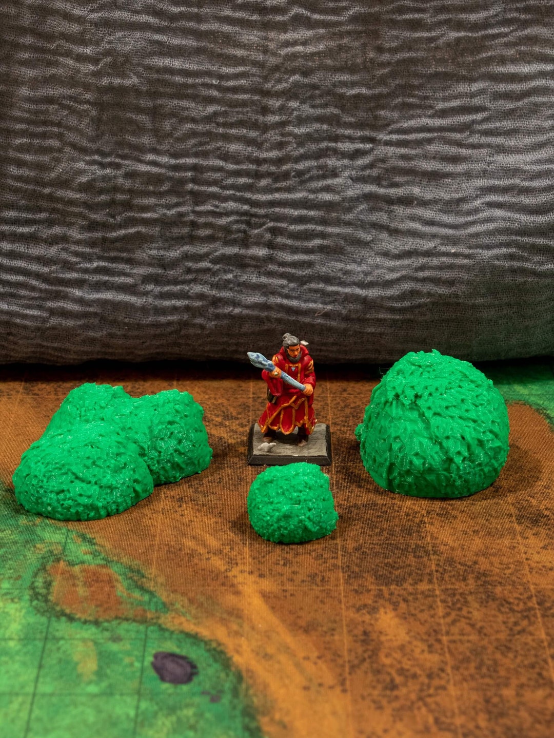 Bush Scatter Terrain for Dnd / Ttrpgs Tabletop Terrain Miniatures ...