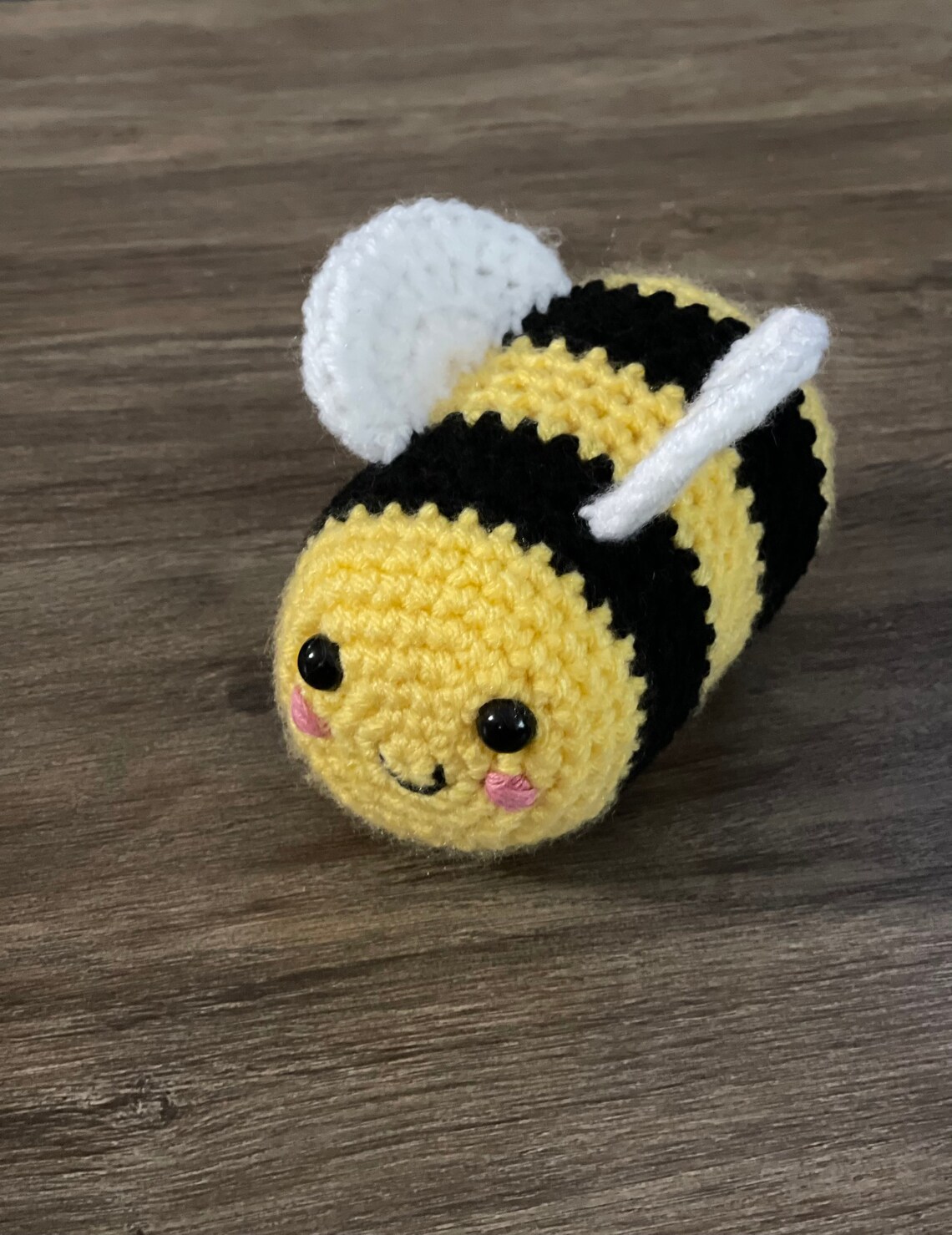 Bee Baby Rattle - Etsy