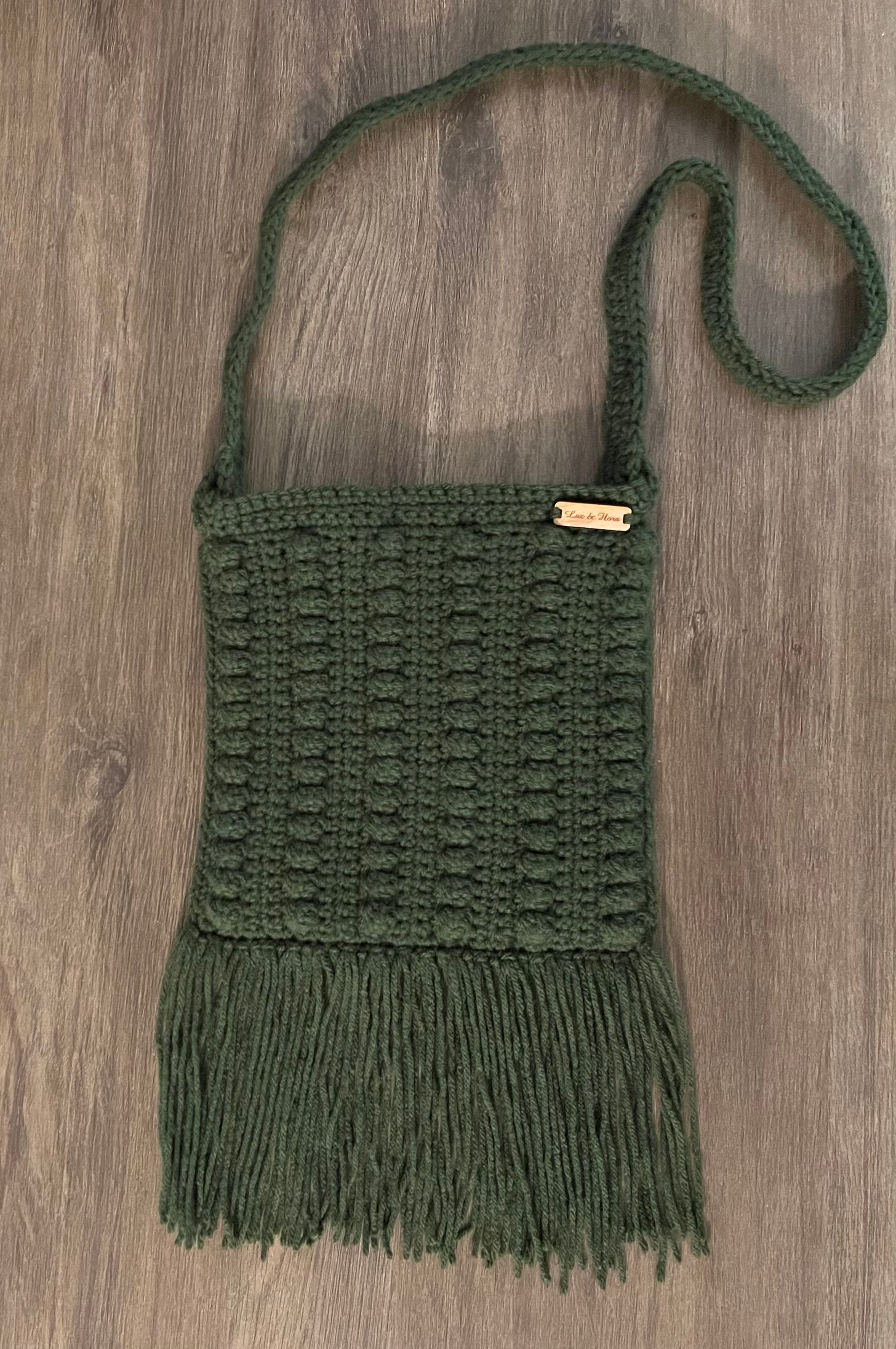 Crochet Boho Square Bag Adult - Etsy.de