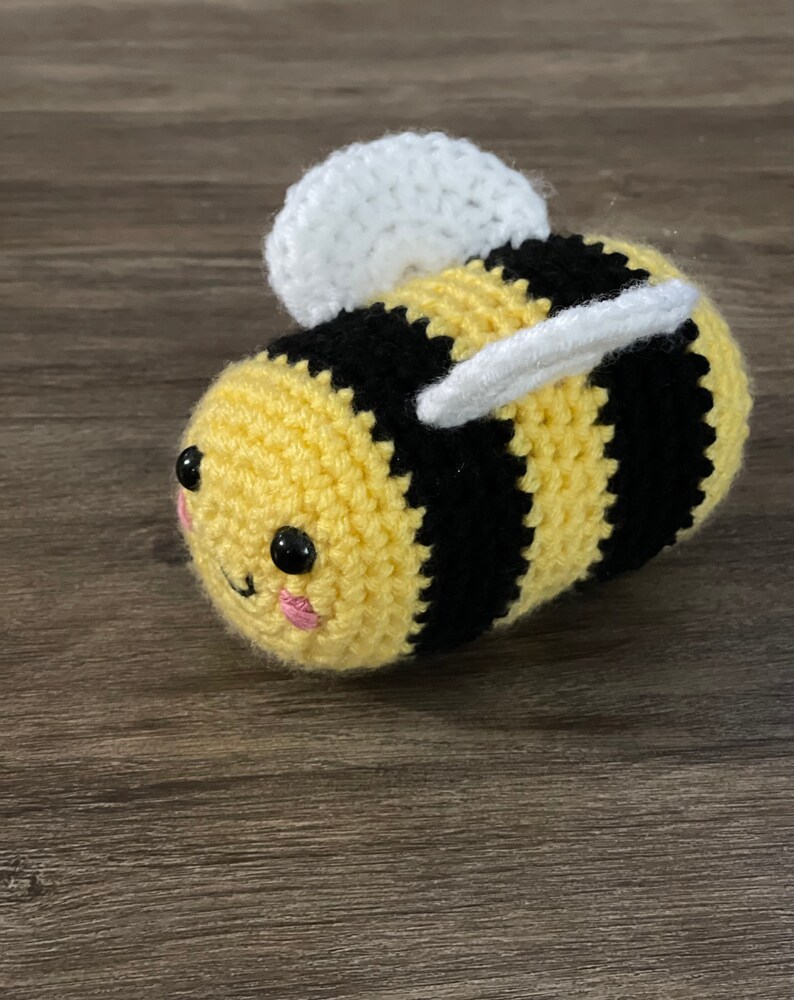 Bee Baby Rattle - Etsy
