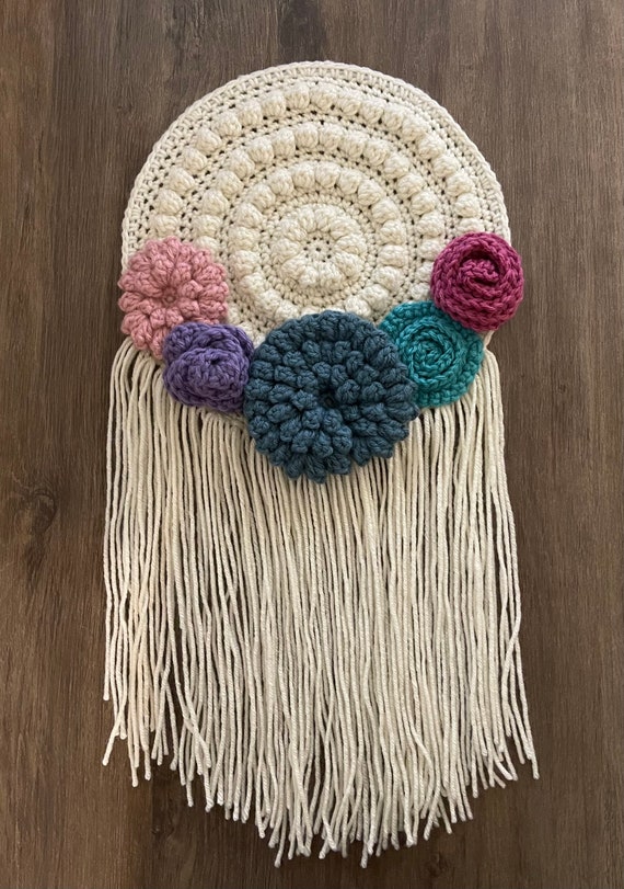 Boho Flower Wall Decor | Etsy