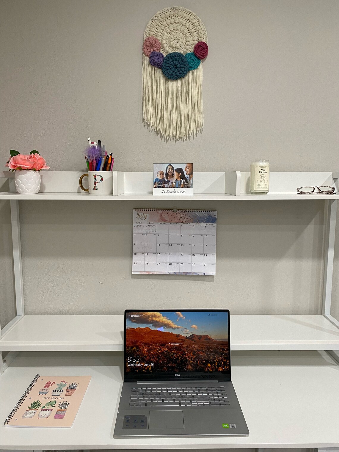 Boho Flower Wall Decor - Etsy