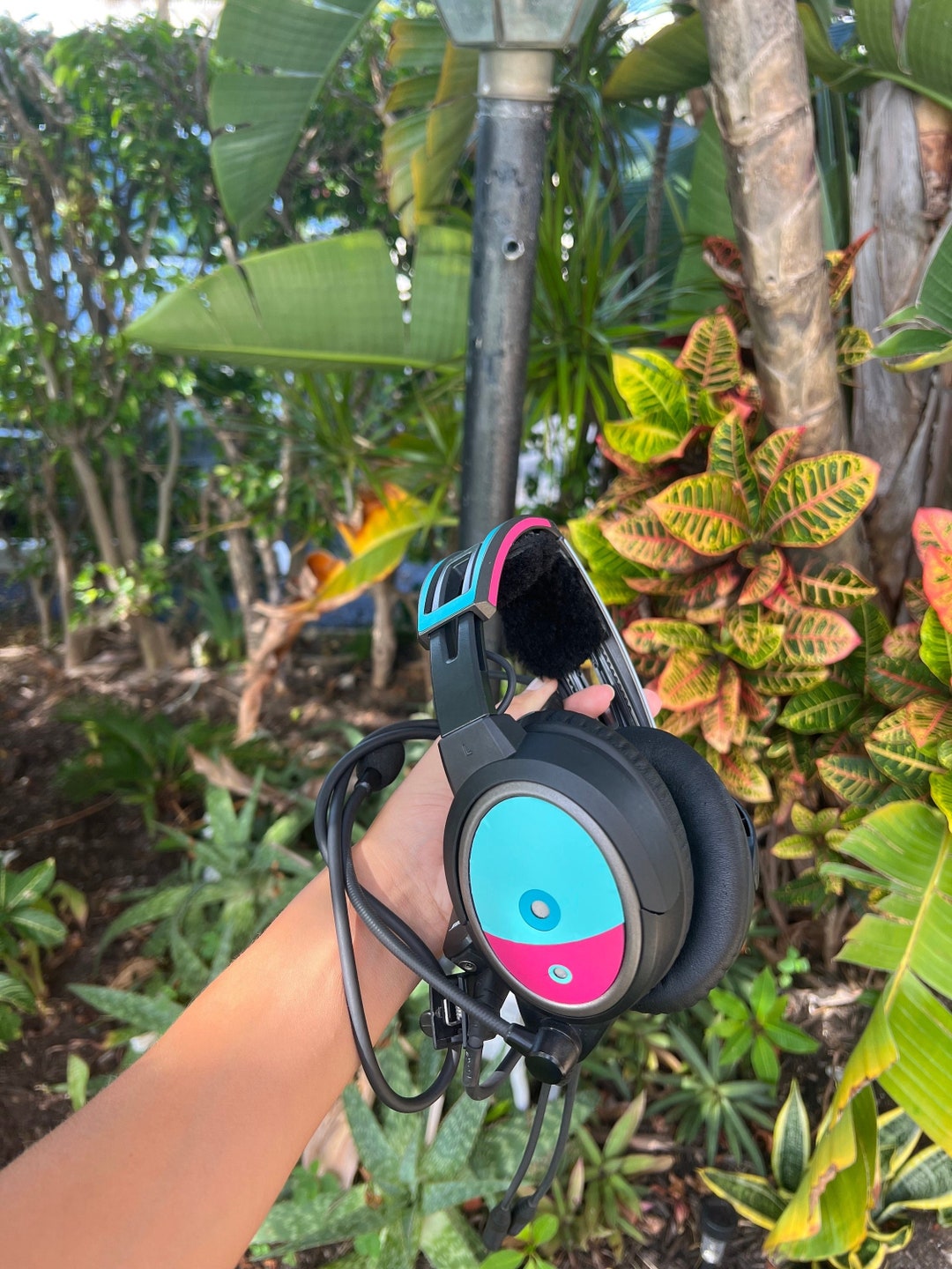 Bose A-20 Aviation Headset Graphics STYLE 2 Color Block| Bose A-20 ...