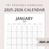 2025 Calendars PORTRAIT Lined & Blank Monthly Planner| Fillable | 8 ...