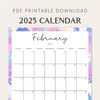 2025 Calendars PORTRAIT Lined & Blank Monthly Planner| Fillable | 8 ...