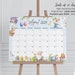 Printable April 2024 Calendar Fun Easter Bunny & Gnome Ediatble Planner ...