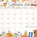 Fillable September 2024 Calendar, Beautiful Fall Vibes, Printable ...