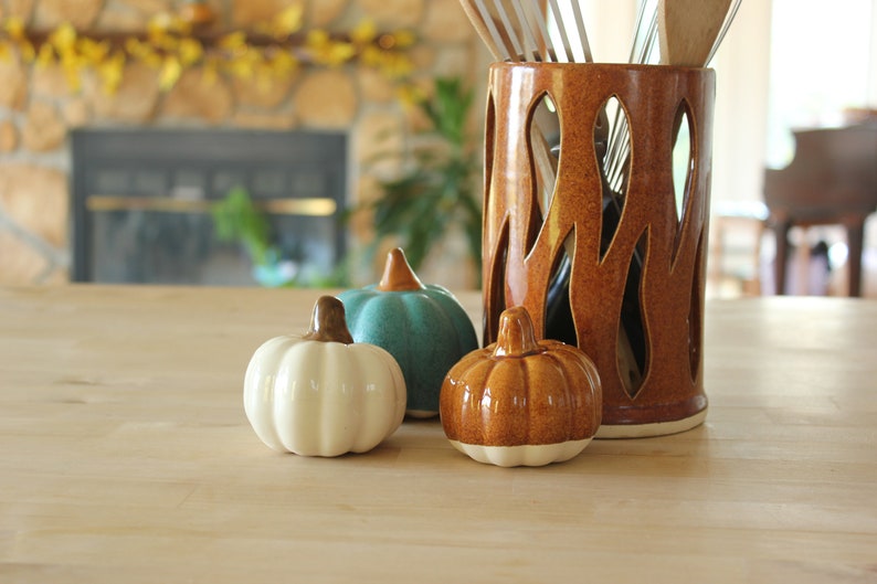 Pumpkin, Decorative Pumpkin, Ceramic Pumpkin, White Pumpkin Ornament ...