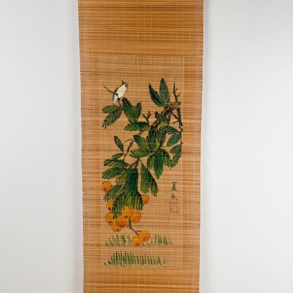 Asian Bamboo Scroll - Etsy