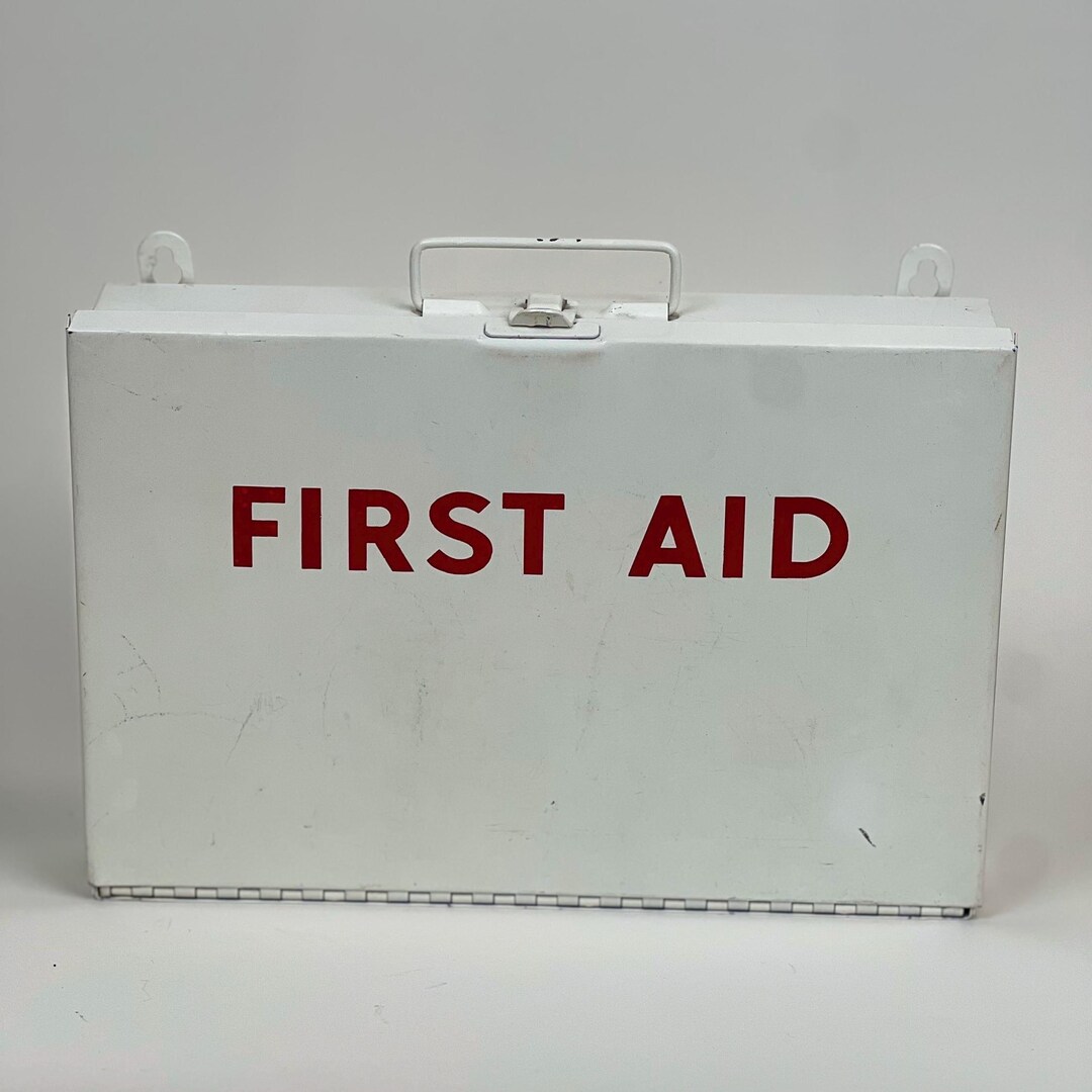 Antique First Aid Kit Box - Etsy