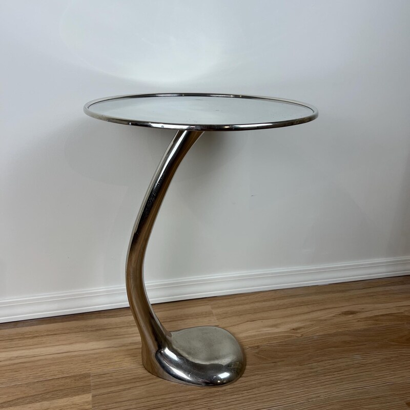 Chrome Side Table - Etsy