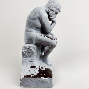 Auguste Rodin “the Thinker” Replica Sculpture Statue - Etsy