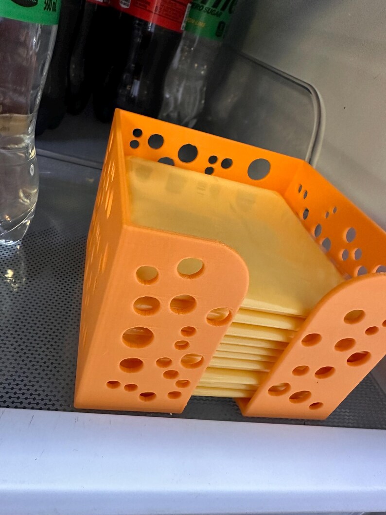 3d Printed Slice Cheese Holder - Etsy