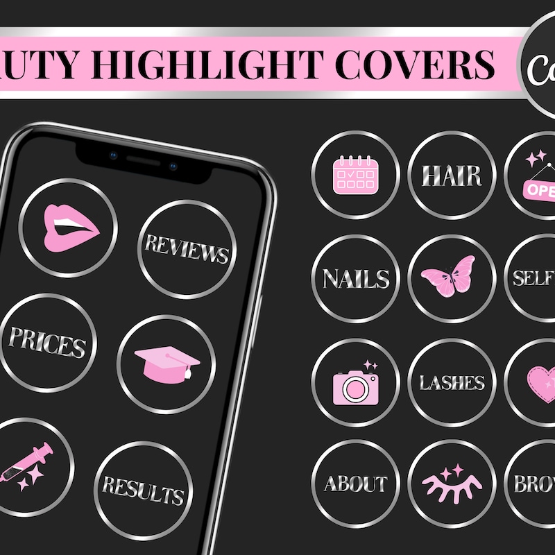 Highlight Covers - Etsy