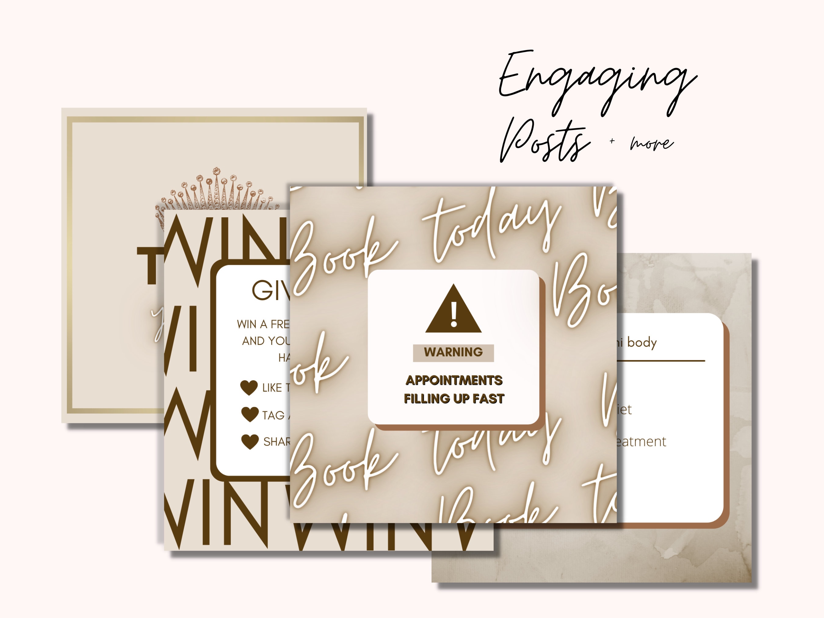 Body Sculpting Instagram Post Templates, Body Contouring Social Media ...
