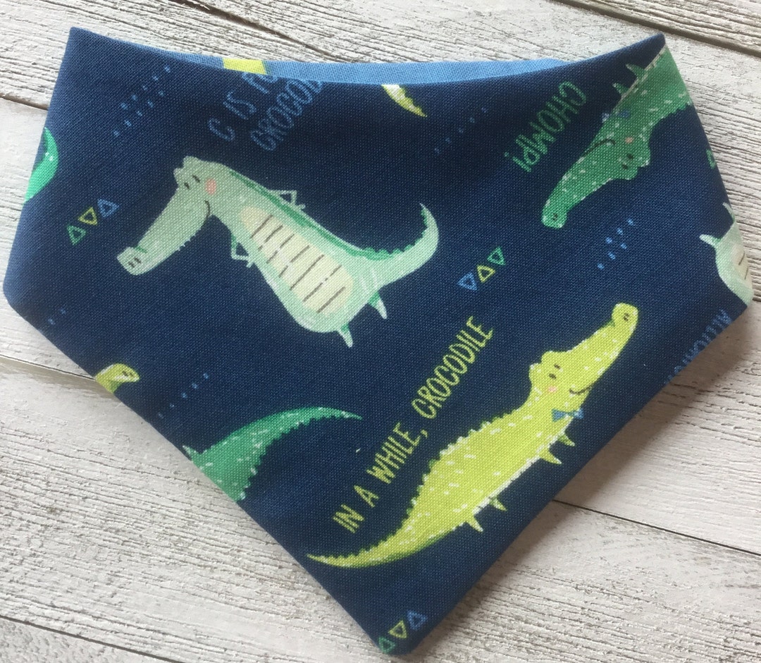 See Ya Later Alligator Dog Bandana / Two Side Dog Bandana / Cat Bandana ...