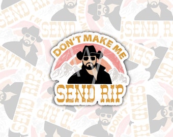 Yellowstone Rip Sticker - Etsy