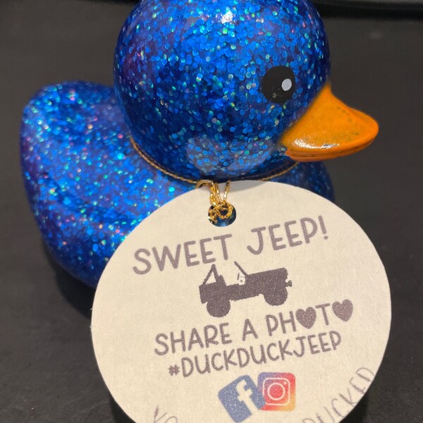Duck Duck Jeep Tags - Etsy