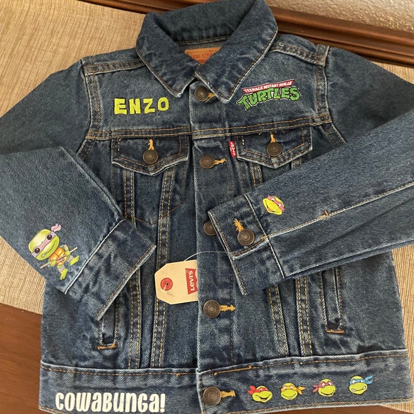 Teenage Mutant Ninja Turtles Jacket - Etsy