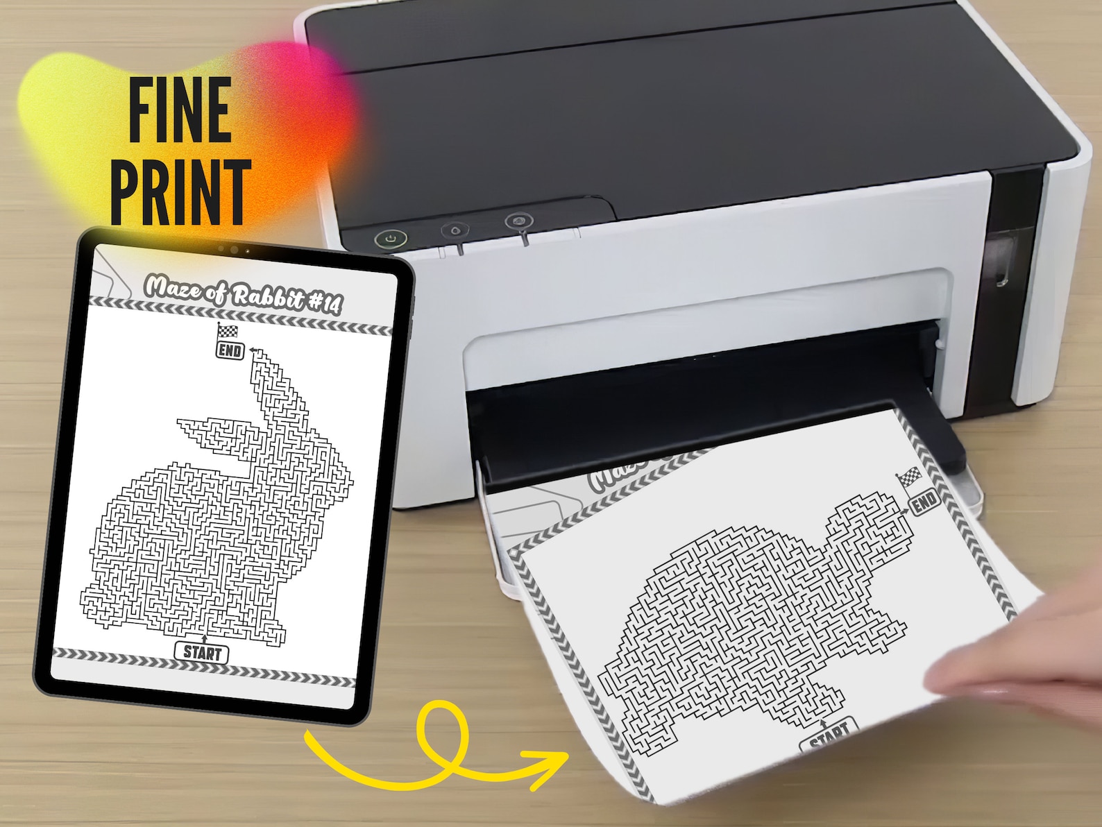 90 Pages of Animal Shaped Mazes Printable PDF for Kids of Ages 8-12 ...