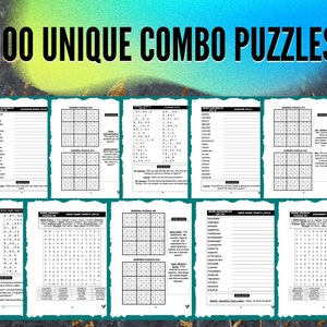 100 War Movie Puzzles Vol. 1, Word Search, Word Scramble, Missing Vowel ...