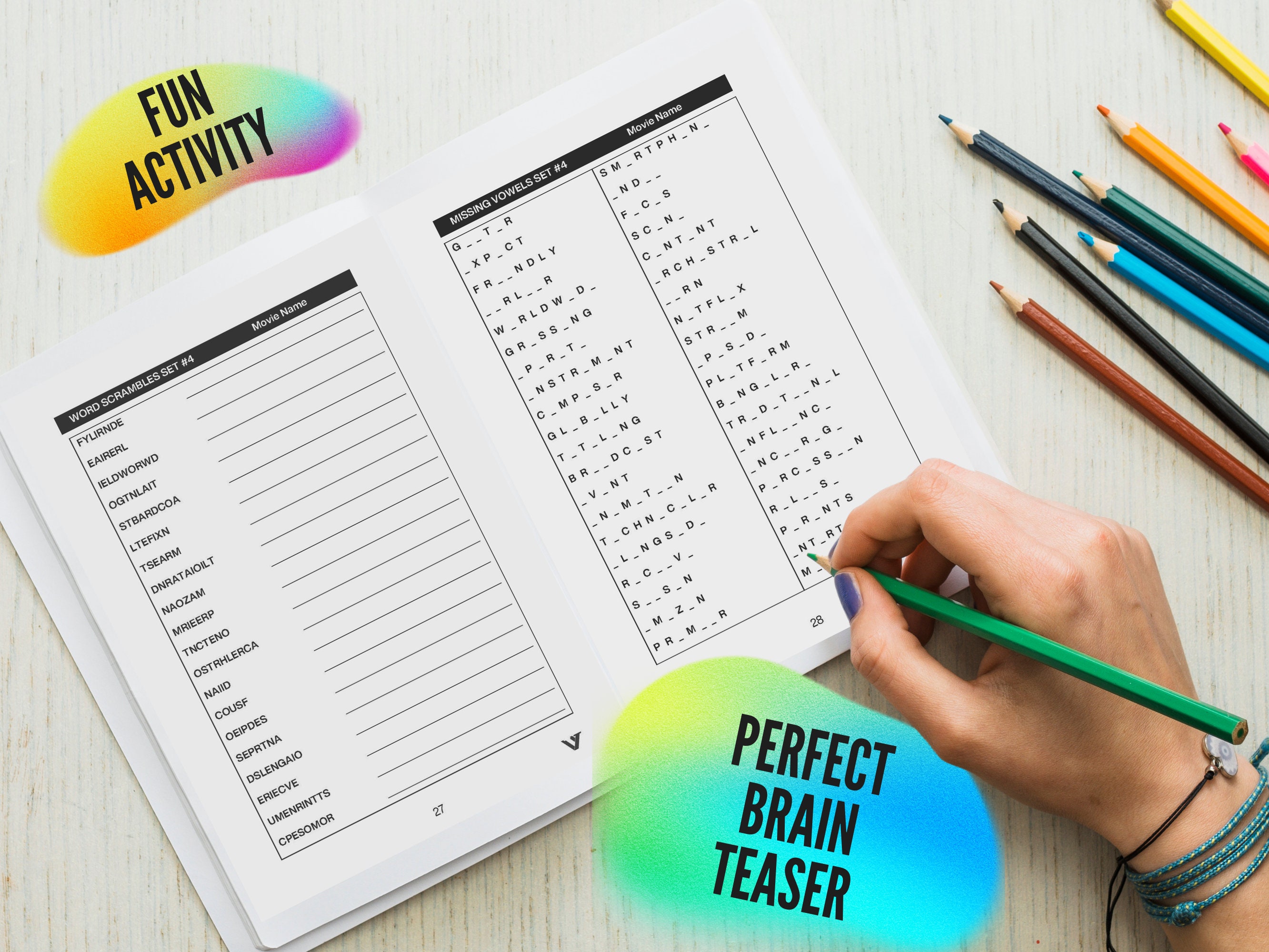Cat Related 120 Printable Word Puzzle Pages PDF Volume 2, Word Search ...