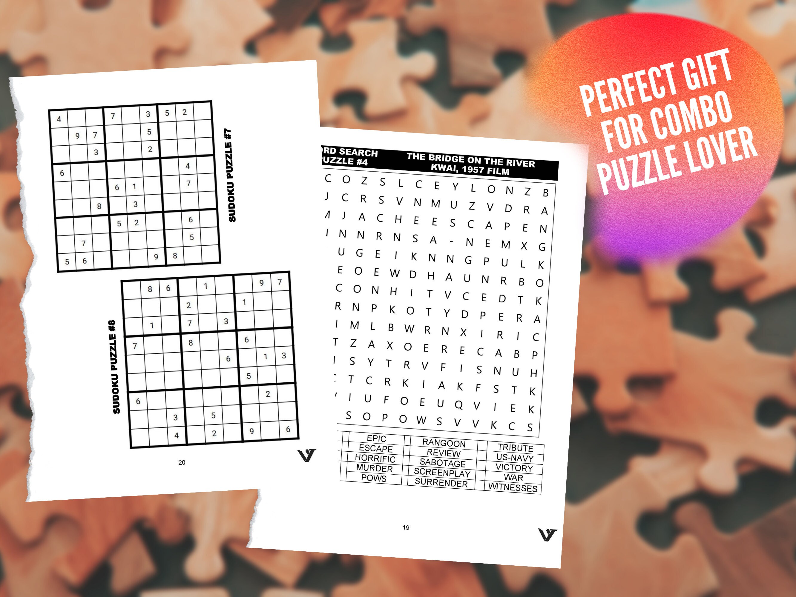 1950's Event Decade Puzzle Word Game V1 100 Pages, Printable PDF ...