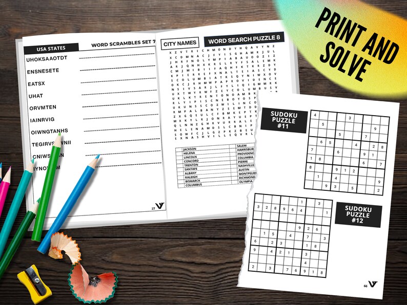 1960's Event Decade 80 Puzzles for Senior Citizen, Printable PDF ...