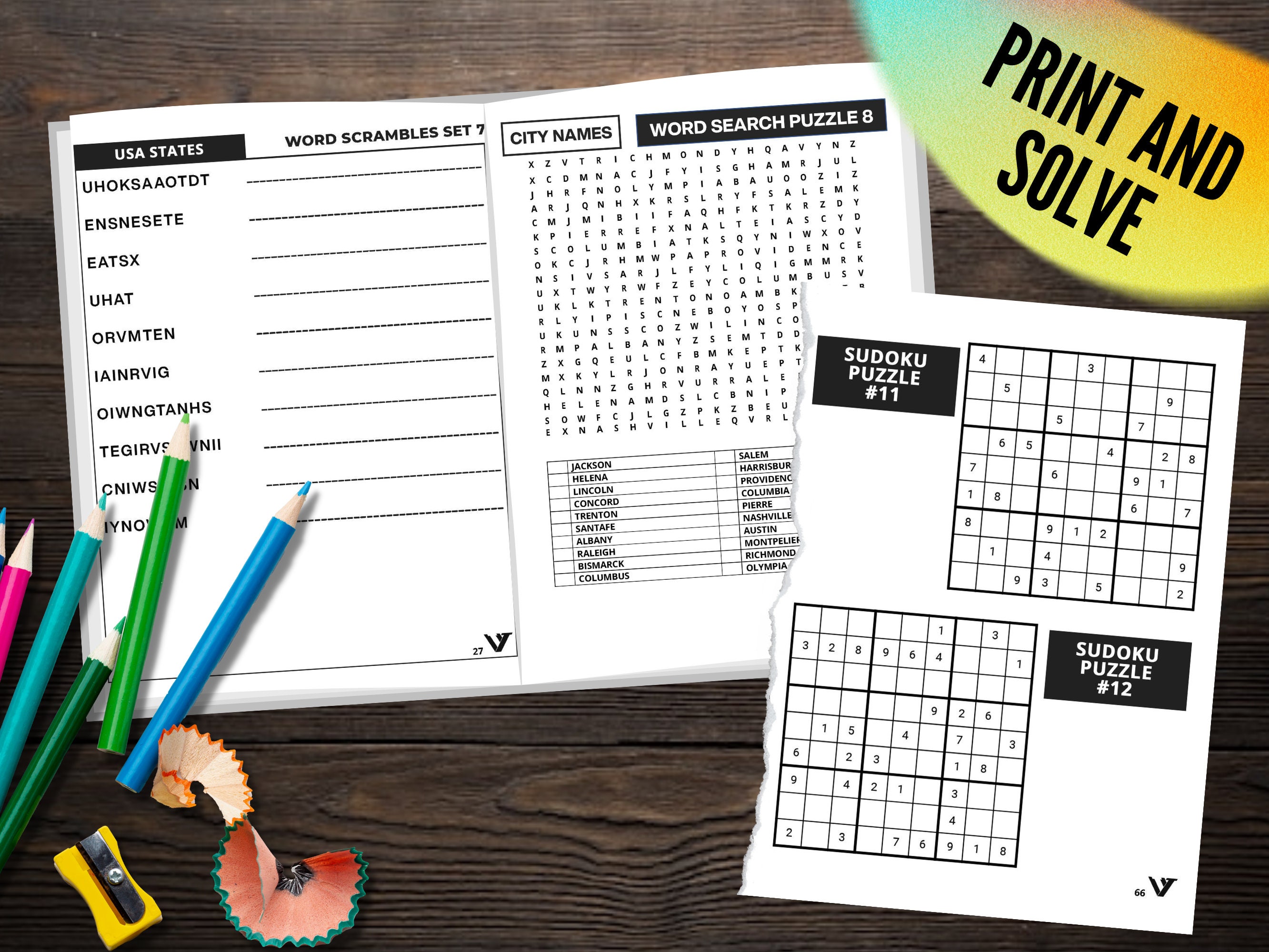 1960's Event Decade 80 Puzzles for Senior Citizen, Printable PDF ...