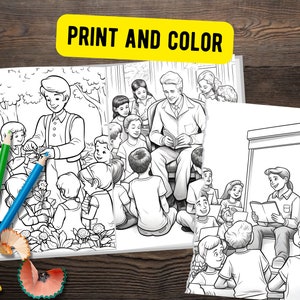 50 Teacher Coloring Pages, Printable PDF Digital Download, Gifts for ...
