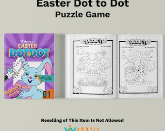 Easter Connect the Dots - Etsy