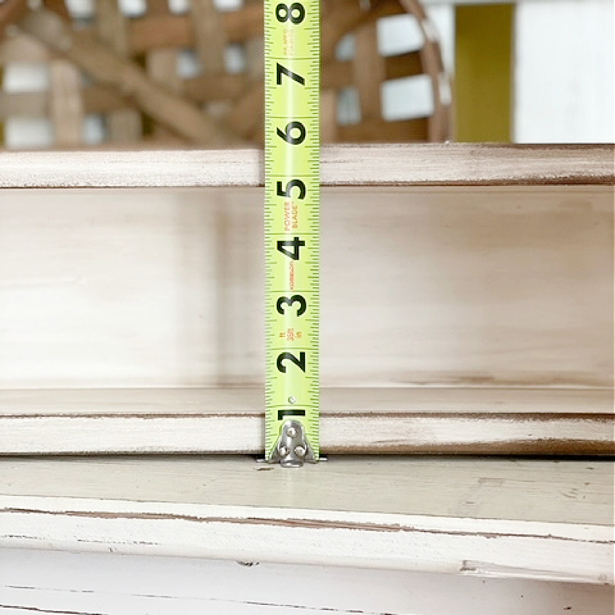 Solid Wood Box Table Top Decor, White Distressed, Planter, Rustic ...