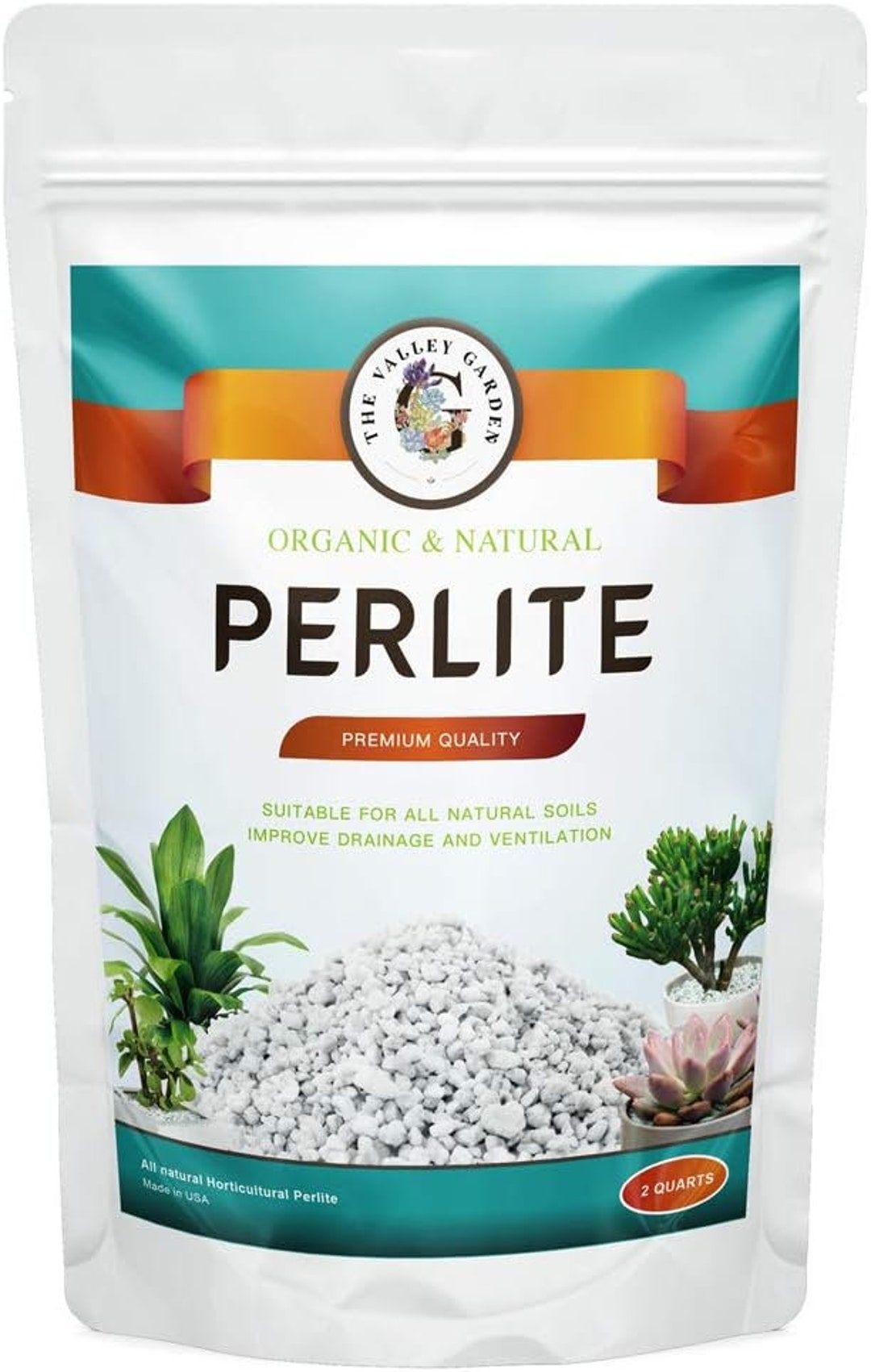 Organic Perlite for All Plants, Horticultural Soil Additive Conditioner ...