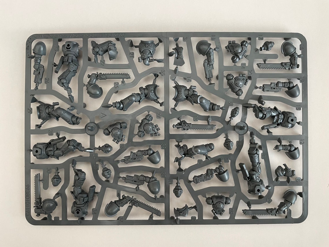 Primaris Assault Intercessors Squad New On Sprue Warhammer | Etsy